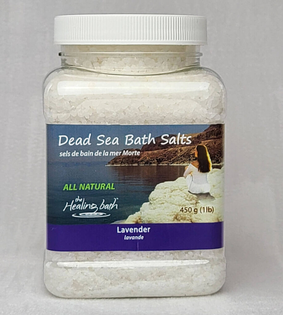 450g (1 lb) Dead Sea BATH SALTS – The Healing Bath